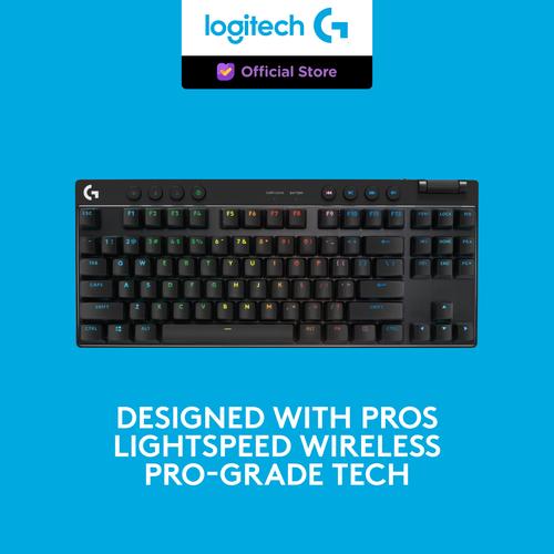 Promo Logitech G PRO X TKL LIGHTSPEED Keyboard Gaming Wireless Tactile ...