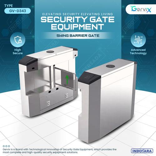 Promo Swing Gate 1 Jalur - Swing Barrier Gate Gervix - GV-D343 Cicil 0% ...
