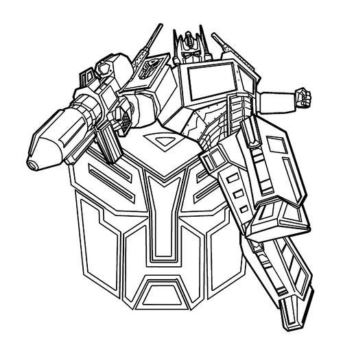 Jual Gambar Sketsa Mewarnai / Transformers / Part 1 / Gambar Mewarnai ...