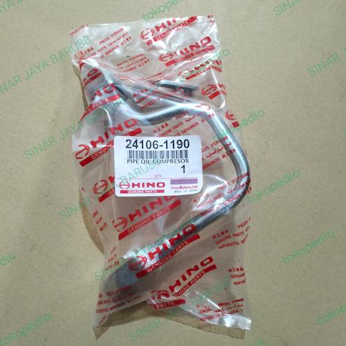 Jual PIPE OIL TURBO PIPA OLI JO8E HINO LOHAN FM260TI BUS AK8J 24106 ...