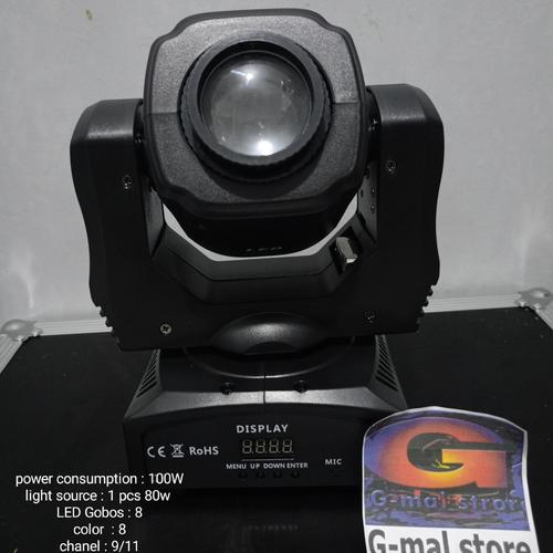 Jual Mini beam moving head 60watt fullcolor/lampu sorot panggung 512 ...