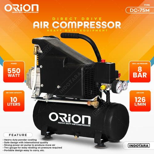 Promo Kompresor Angin 0.75 Kw 3/4 HP 10L Air Compressor Orion type ...