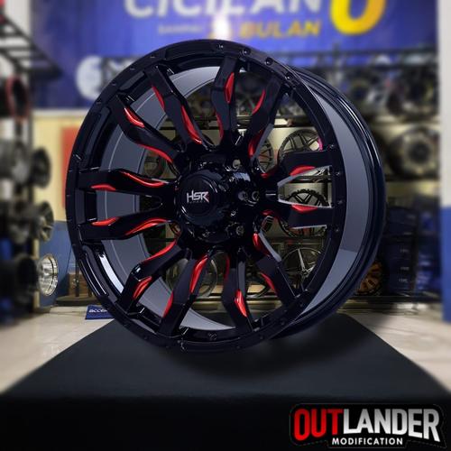 Jual Velg Racing R20 HSR Burneh Pajero Sport Fortuner Triton Hilux ...