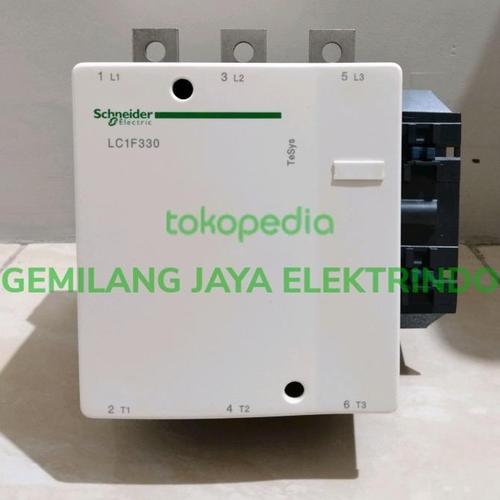 Jual Contactor / Kontaktor Schneider Lc1F330 380V Ac 3P 400A 160Kw ...