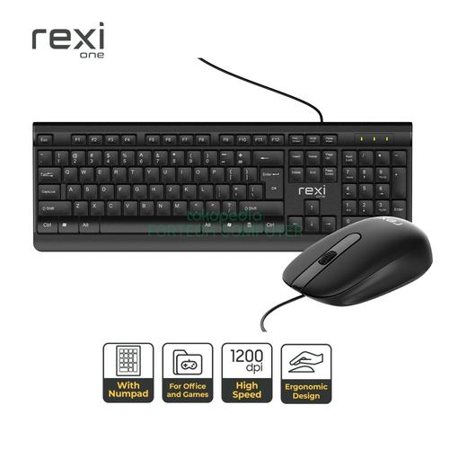 Jual Mouse dan Keyboard SET REXI ONE | LS01 - Kab. Muaro Jambi ...