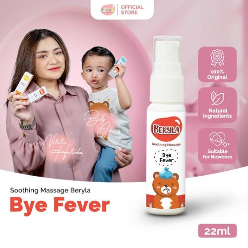 Jual Beryla SOOTHING MASSAGE Bye Fever Essential Oil Baby Minyak Balur ...