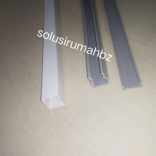 Jual KABEL DUCT 25X25 PANJANG 85CM CABLE DUCK DUCTING PROTECTOR 25 X 25 ...