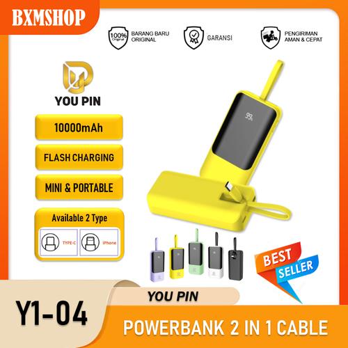 Promo You Pin Powerbank Mini 10000mAh Fast Charging For Type C ...