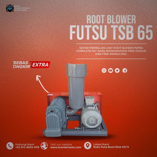 Jual Root Blower Futsu TSB-65 10Hp Pompa Udara Aerator Ipal Tambak ...