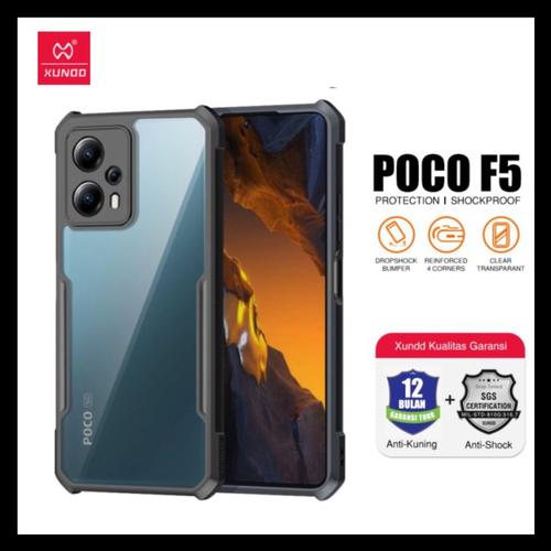 Jual Xiaomi Poco F5 5G XUNDD Beatle Original Hard Case Casing Soft ...