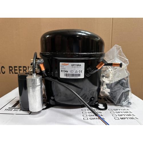 Jual KOMPRESOR CUBIGEL GPY16RA | KOMPRESOR CHILLER/SHOWCASE 1/2PK R134A ...