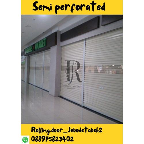Jual Pintu ruko standar tipe semi perforated jakarta - Kota Tangerang ...