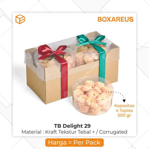 Jual Toples Box Hampers Kemasan Kotak Cookies Dus Kue Kering | TB ...
