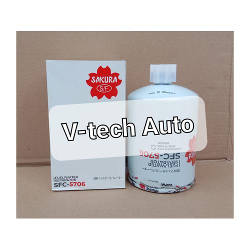 Jual Fuel Filter Solar Hyundai 11E1-70210 SFC-5706 SFC5706 Sakura ...