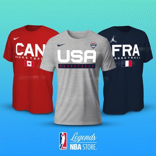 Jual Tshirt kaos Basket FIBA Practice Warm Up 2023 Collection - Kota ...