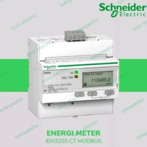 Jual Schneider Electrik Kwh Energi Meter Iem 3255 Ct Modbus A9Mem3255 ...