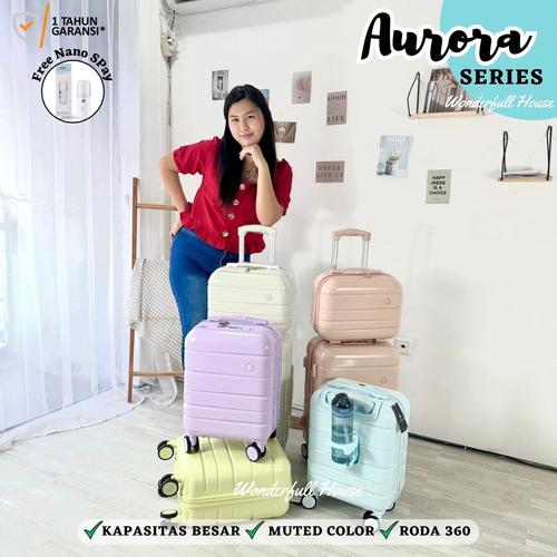 Jual Koper Cabin Bagasi Luggage Suitcase Koper Pastel Color Beauty Case ...