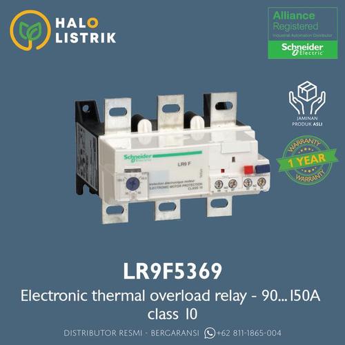 Jual Lr9F5369 Electronic Thermal Overload Relay 90...150A Schneider ...