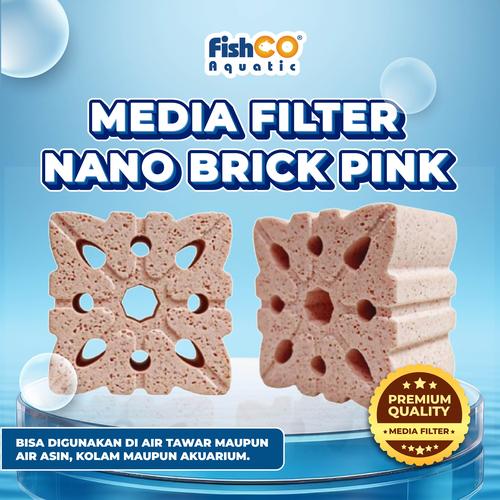 Jual Fishco Media Filter Nano Brick Pink Rumah Bakteri - Jakarta Barat ...