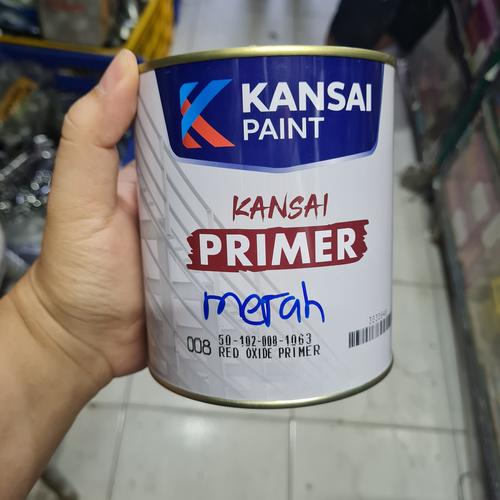 Jual Cat Dasar anti karat Meni Besi Kansai RED OXIDE 008 1kg - Kota ...