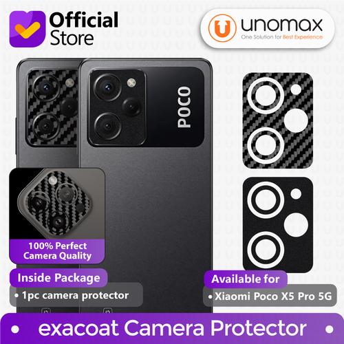 Promo Camera Lens Protector Xiaomi Poco X5 Pro 5G Exacoat - Matte Black ...