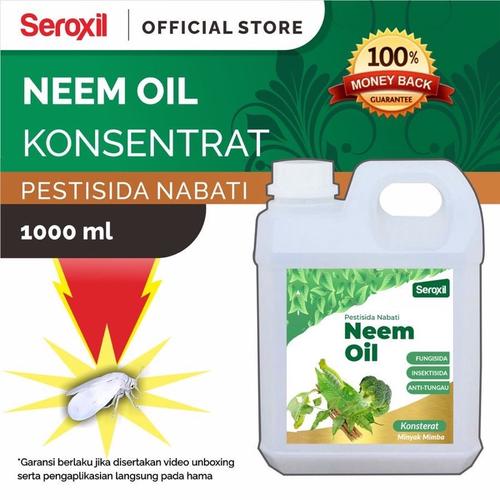 Jual Neem Oil Pestisida Organik / Minyak Mimba Insektisida 1 Liter ...