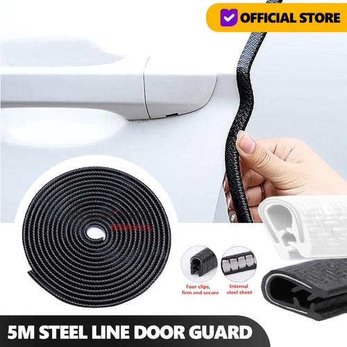 Jual PELINDUNG PINTU MOBIL BESI TEBAL ANTI GORES TRIM DOOR GUARD STEEL ...