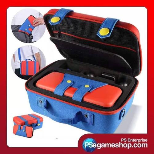 Jual Nintendo Switch Oled Deluxe Carrying Case Mario + Bundle Pouch ...