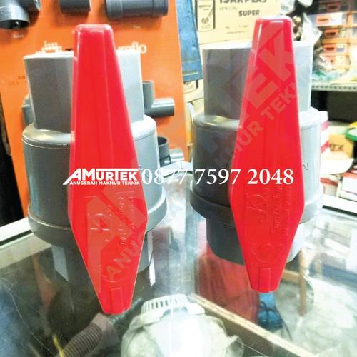 Jual Ball Valve / Stop Kran 3/4" inch PVC KDJ - Jakarta Pusat ...