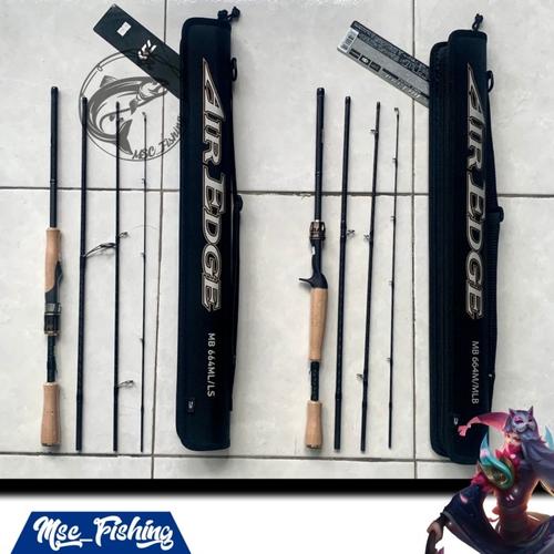 Jual Joran Daiwa Air Edge Mobile 664ML/LS, 664M/MLB Travel Rod Sambung 4 - 6102MB.E - Jakarta ...