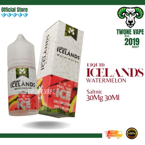 Jual Liquid Icelands Watermelon Salt Nic 30ML by Move Juice - Iceland ...