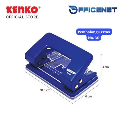 Jual KENKO PEMBOLONG KERTAS / PUNCH No. 30 - Hitam - Kota Bandung ...