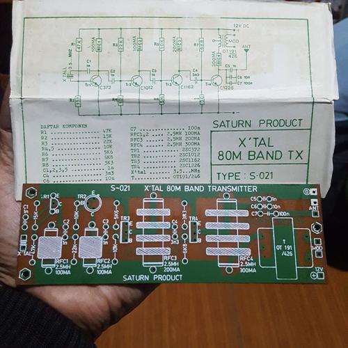 Jual PCB 80 Meter band Xtal - Kab. Cilacap - M0R0 JAYA | Tokopedia