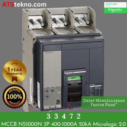 Jual Schneider Mccb Ns1000N 3P 1000A 50Ka Micro 2.0 33472 - Jakarta ...