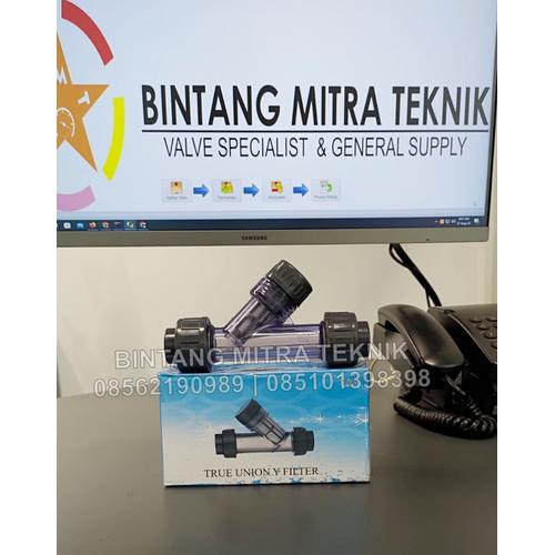 Jual Y STRAINER PVC / Y STRAINER UPVC PN16 DN15 1/2" SOCKET - Kota ...