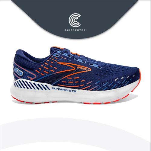 Promo Sepatu Lari Pria BROOKS - Shoes Glycerin Gts 20 Men Wide - BLUE ...