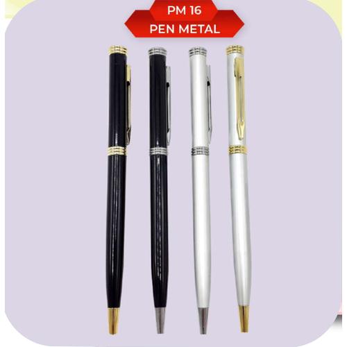 Jual Pena Besi PM 16 Model Parker Putar + Custom Engrave Laser, Grafir ...