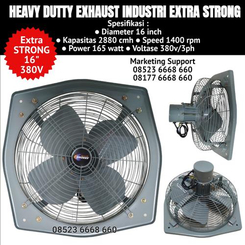 Jual Heavy Dutty Exhaust Fan Extra Strong Industrial Exhaust 16 inch ...