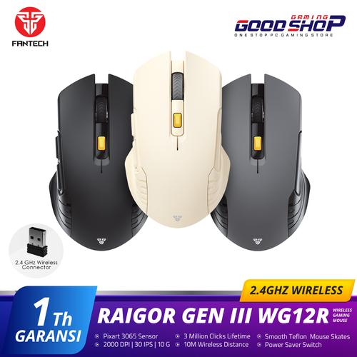 Jual Fantech RAIGOR Gen III WG12R Rechargeable Mouse Wireless Gaming WG12 - Jakarta Pusat ...
