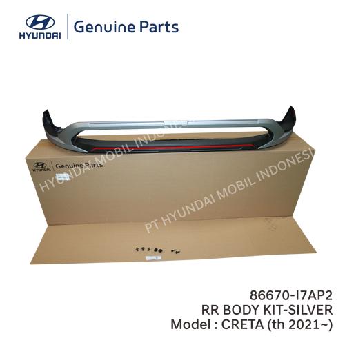Promo Body Kit belakang Hyundai CRETA tahun 2021 keatas 86670-I7AP2 ...