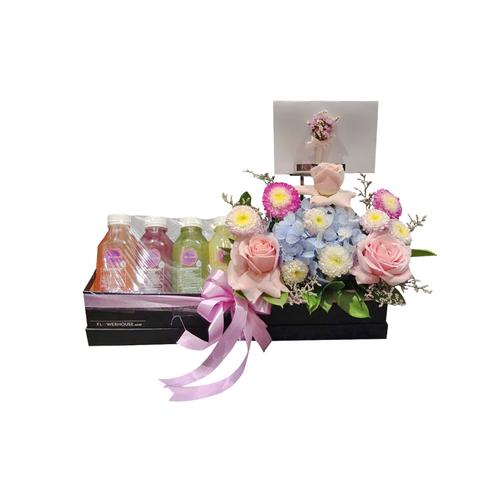 Jual Power Up Juice Hampers Parcel Bunga Jus Get Well Soon Ulang Tahun ...