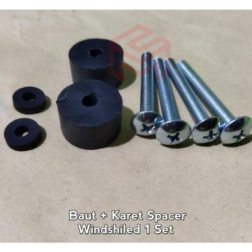 Jual Baut windshield visor karet winshield ws winsil spacer universal ...