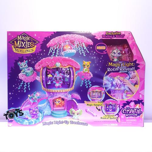 Jual Magic Mixies Mixlings Light Up Treehouse The Crystal Woods ...