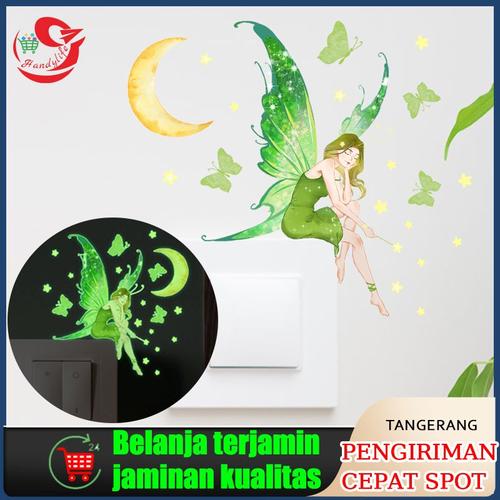 Jual Bercahaya Stiker Dinding Underwater World Dark Fluorescent Star ...