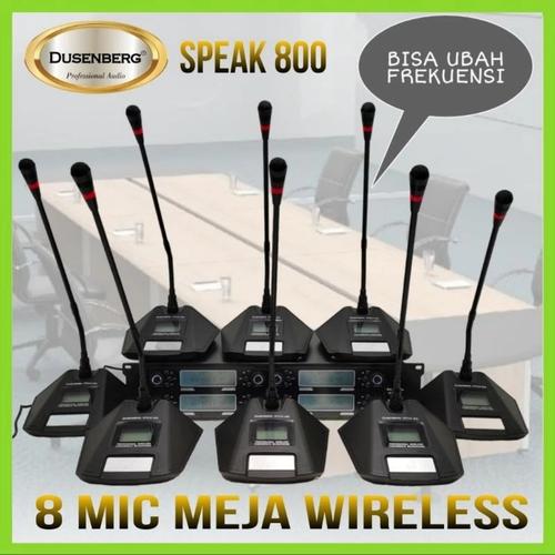 Jual Microphone 8 mic peserta meeting room mic meja 8 mic wireless ...