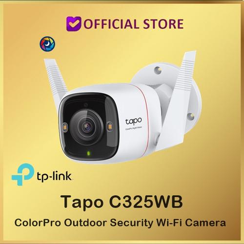Promo TP-link Tapo C325WB Wi-Fi CCTV Camera 2K QHD ColorPro Outdoor ...