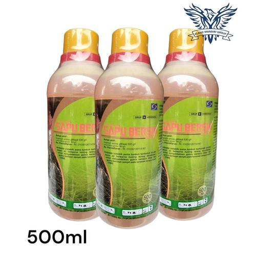 Jual Herbisida SAPU BERSIH 530 SL 500ML Racun Rumput Sistemik Sampai ke ...