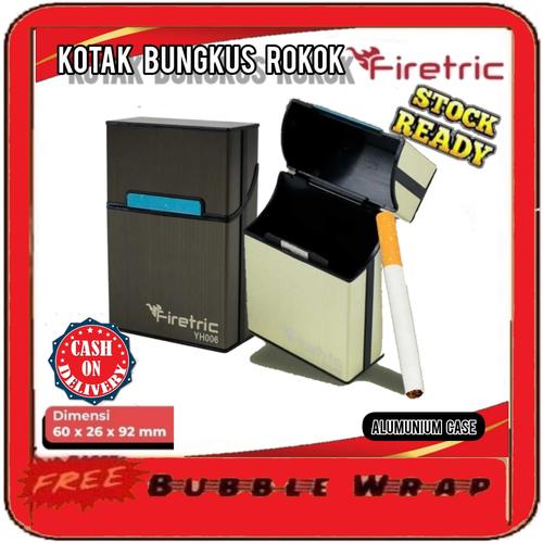 Jual Kotak Rokok Tempat Rokok firetric tingwe Aluminium Cigarette Case ...