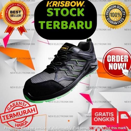 Jual BARANG TERBARU !!! KRISBOW SEPATU PENGAMAN THOOSA HITAM SAFETY ...