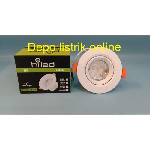 Jual HILED ceiling light 7w LED ceiling / lampu sorot downlight ...